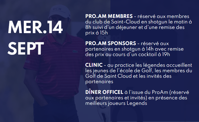 Actualités - WCM Legends Open de France 2022